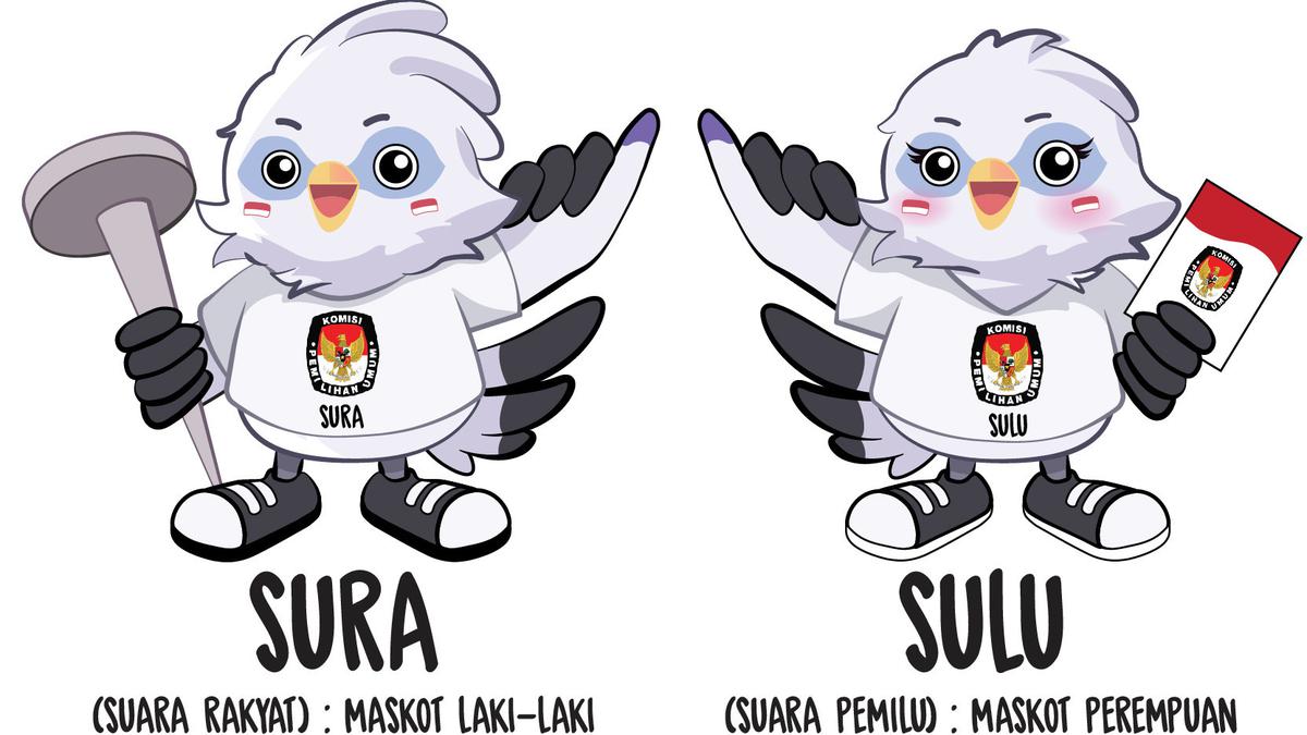 Maskot-maskot Pilkada 2024 dari Berbagai Daerah di Indonesia