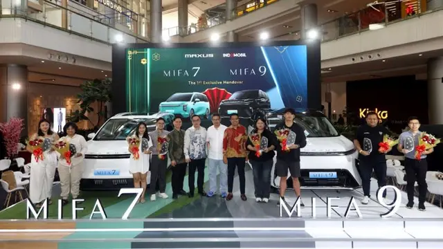 Maxus Mulai Serahkan Mifa 7 dan Mifa 9 ke Konsumen Indonesia - Otomotif Liputan6.com