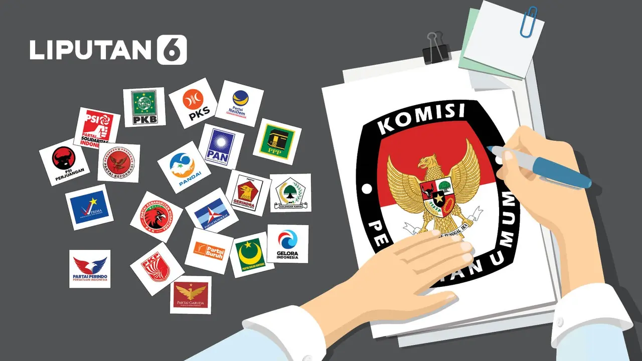 Infografis KPU Buka Pendaftaran Parpol Peserta Pemilu 2024 - News Liputan6.com