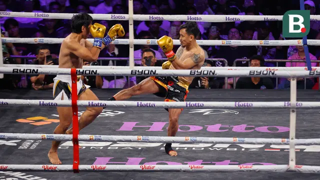 Byon Combat Showbiz Volume 4: Rudy The Golden Boy Sabet 2 Gelar, Kalahkan Jagoan Malaysia Dean ...
