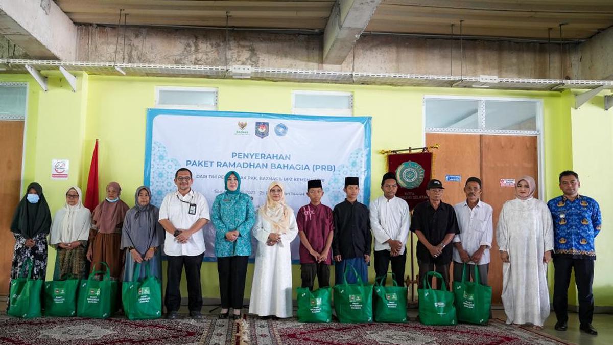 TP PKK Pusat Kerja Sama dengan Baznas Salurkan Paket Ramadan Bahagia di ...