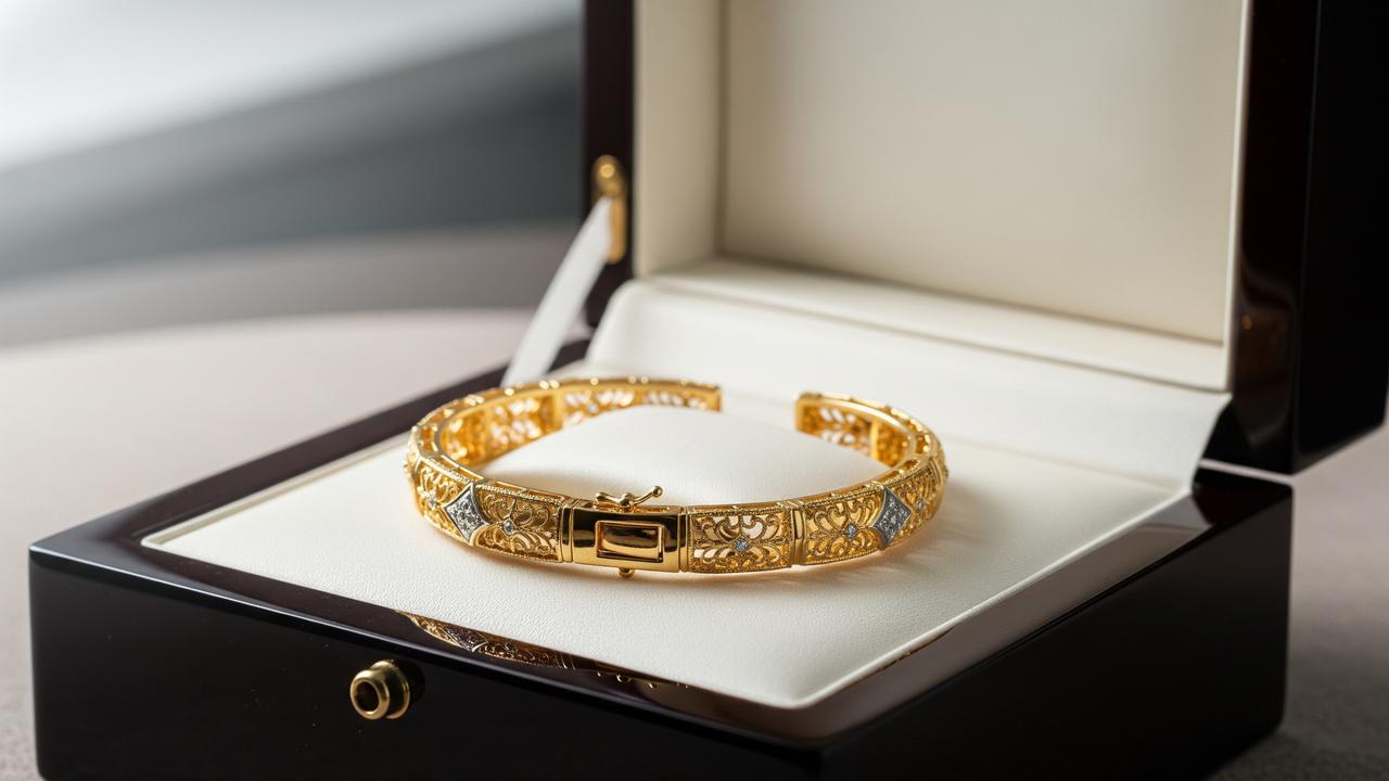 8 Model Gelang Emas Mewah untuk Ibu Usia 50 Tahun, Cocok untuk ...