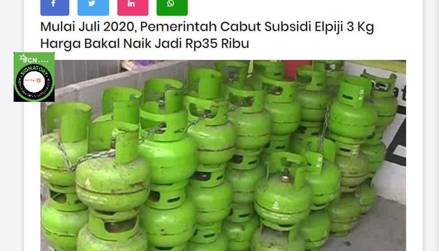 Cek Fakta: Pemerintah Akan Cabut Subsidi Elpiji 3 Kg Juli 2020? Ini Klarifikasinya - Cek Fakta ...