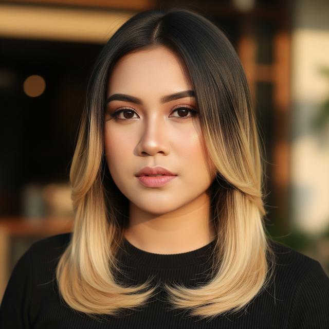 9 Model Rambut Pirang Highlight untuk Rambut Hitam, Ciptakan Tampilan ...
