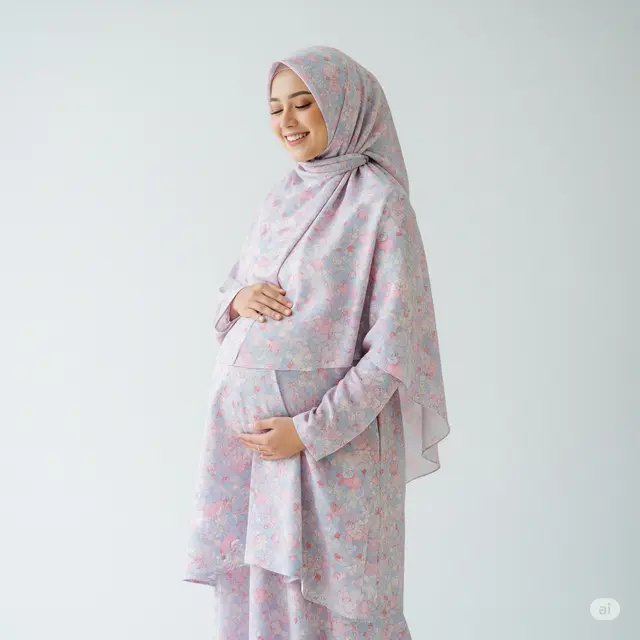 10 Outfit Ibu Hamil Hijab Populer 2025, Paduan Gaya Modern dan Nyaman ...