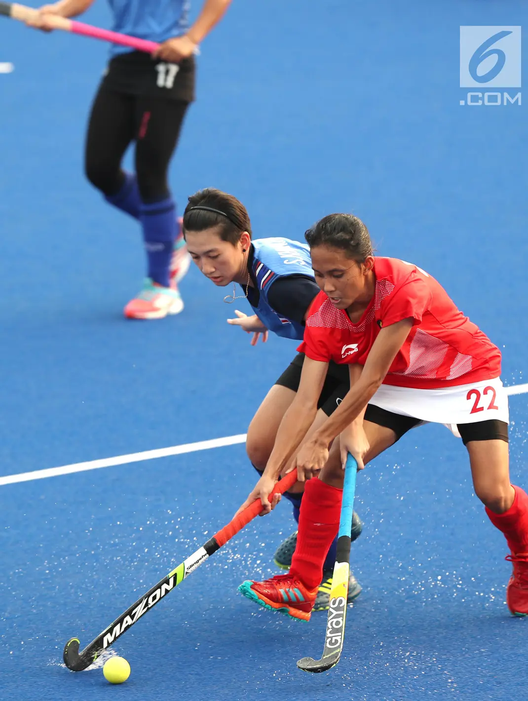 FOTO: Ditundukkan Thailand, Begini Gaya Permainan Tim Hoki Putri ...