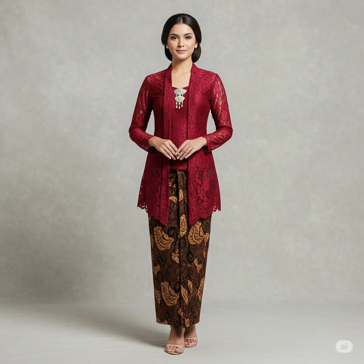 9 Model Baju Tunik Brokat Modern Terbaru 2025: Elegan dan Modern - Hot ...