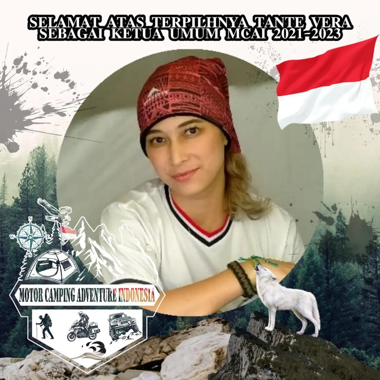 Vera Lasut Kembali Ke Alam dengan Ikut Komunitas Motor Camping ...