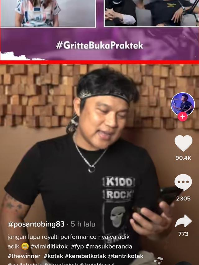 Kotak Band Klarifikasi Soal Hak Royalti yang Dikeluhkan Posan Tobing ...