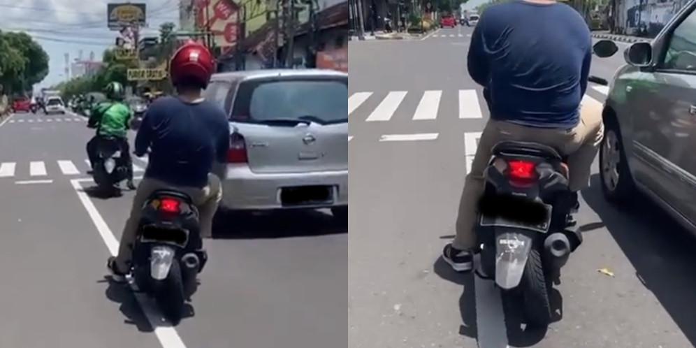 Lagi Ngetren, Motor Matik "Mleyot" Tetap Dikendarai di Jalan - Berita ...