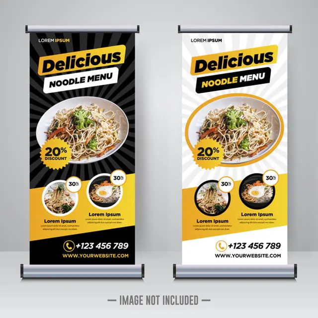 6 Jenis Banner Makanan dan Cara Membuatnya Agar Menarik Perhatian - Hot ...