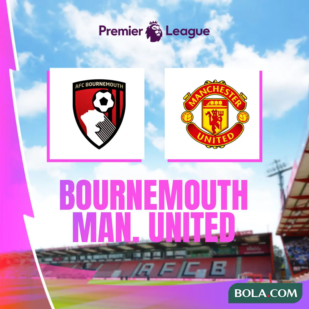 Link Live Streaming Liga Inggris di Vidio: Bournemouth Vs MU - Inggris ...
