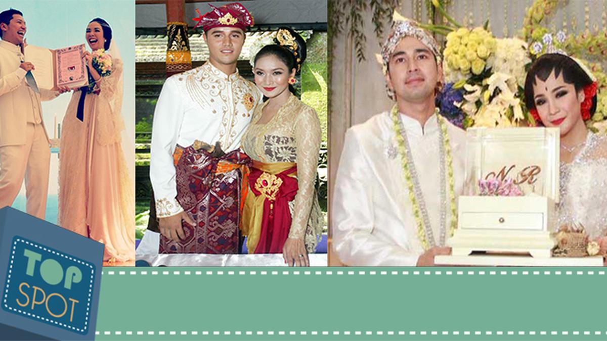 TOP SPOT: 6 Selebriti Ini Gelar Resepsi Mewah di Bali - Video Liputan6.com