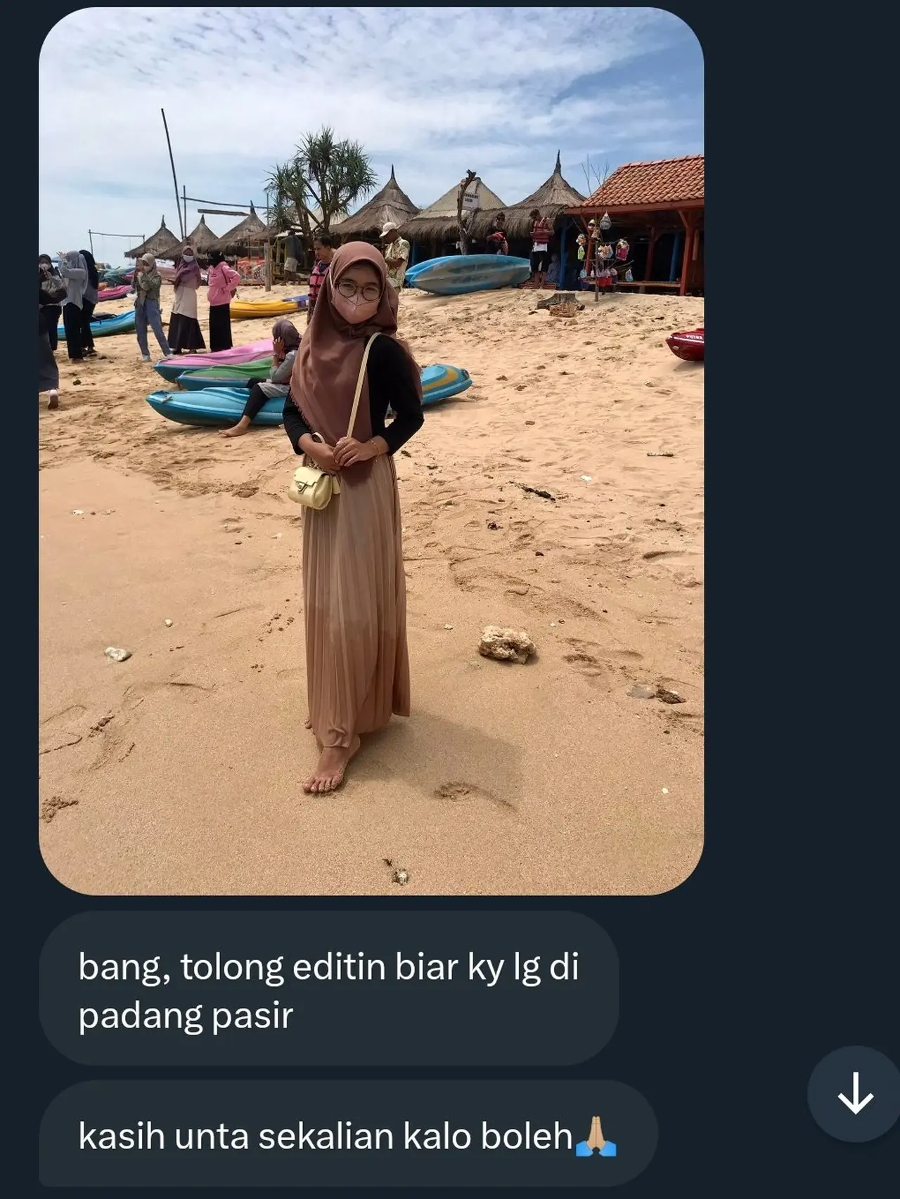 5 Editan Foto Nyeleneh Cewek Ingin di Padang Pasir Bareng Unta Ini ...