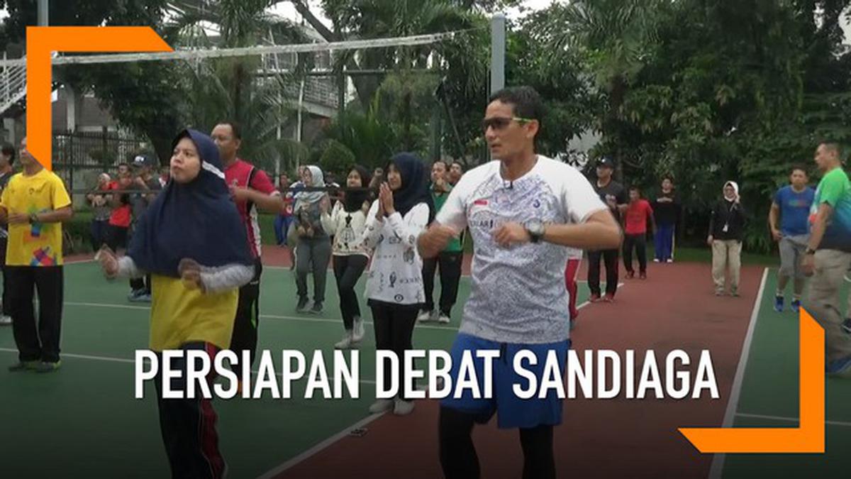 VIDEO: Debat Lawan Ma'ruf Amin, Sandi Minta Masukan Milenial