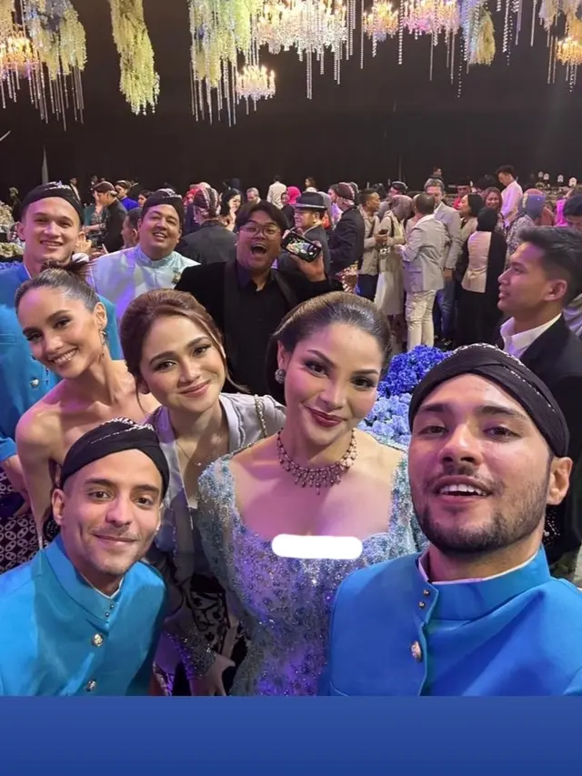 6 Potret Pernikahan Tengku Najwa Putri Enny Beatrice di Malaysia dengan ...