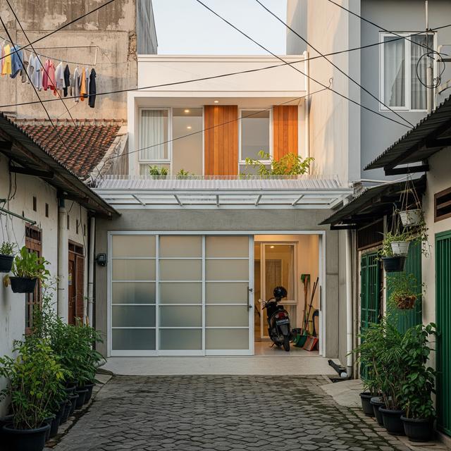 9 Model Rumah Kecil di Gang Tapi Garasi Luas, Solusi Lahan Sempit Perkotaan