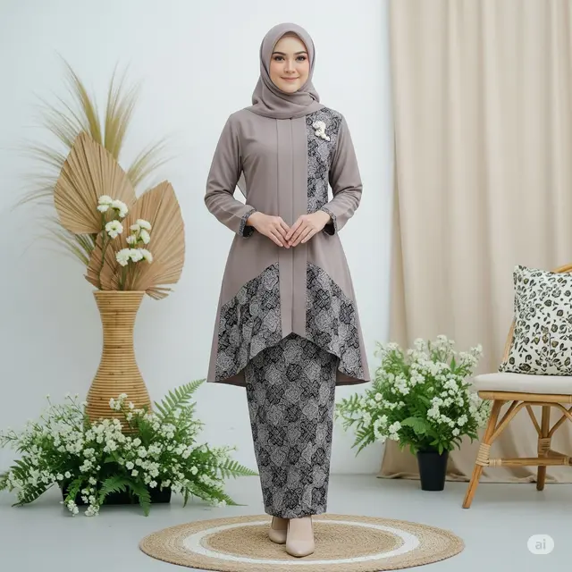 10 Model Baju Gamis yang Simpel Tapi Menarik untuk Segala Kesempatan ...