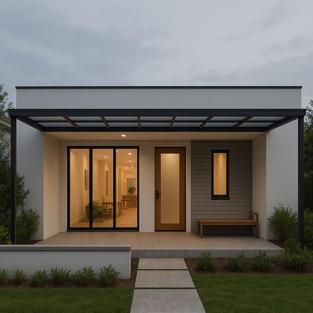 10 Model Rumah Sederhana 1 Lantai dengan Sentuhan Elegan Modern di ...