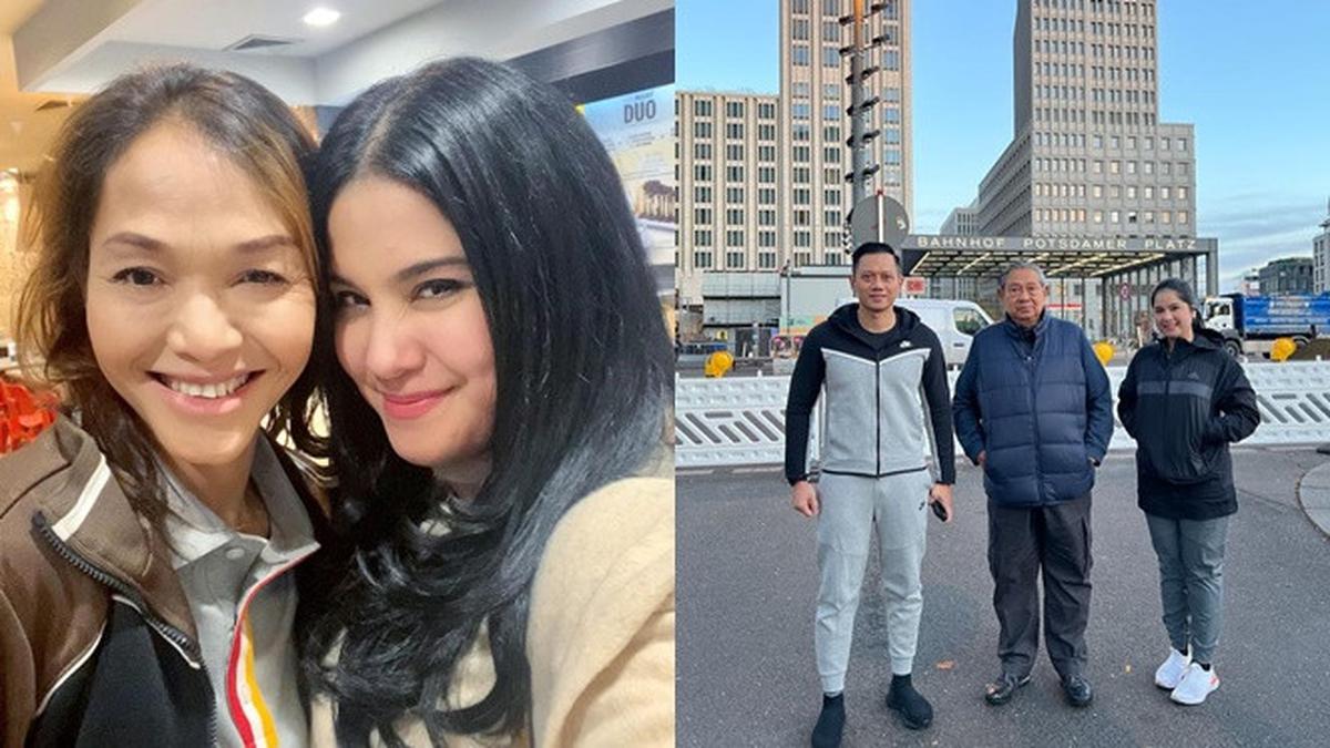 6 Potret Kegiatan Annisa Pohan Ketika di Jerman, Temui Langsung Bunda ...