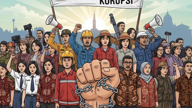 8 Poster Hari Korupsi Sedunia 2025 yang Kreatif dan Edukatif