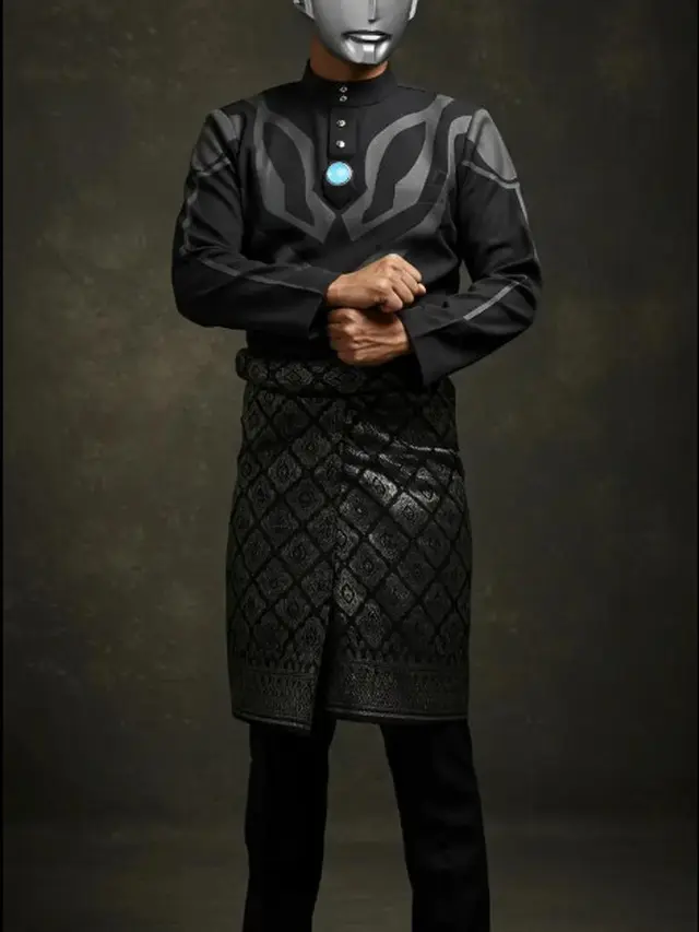 6 Potret Baju Lebaran Ultraman Ini Unik, Jadi Pusat Perhatian di Hari Raya - Hot Liputan6.com