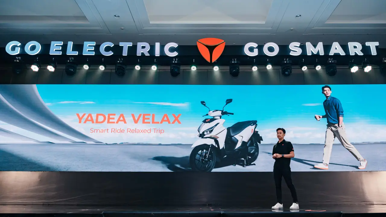 Yadea Luncurkan Velax di IIMS 2025, Tawarkan Efisiensi Biaya Perjalanan Hingga 50% - Otomotif ...