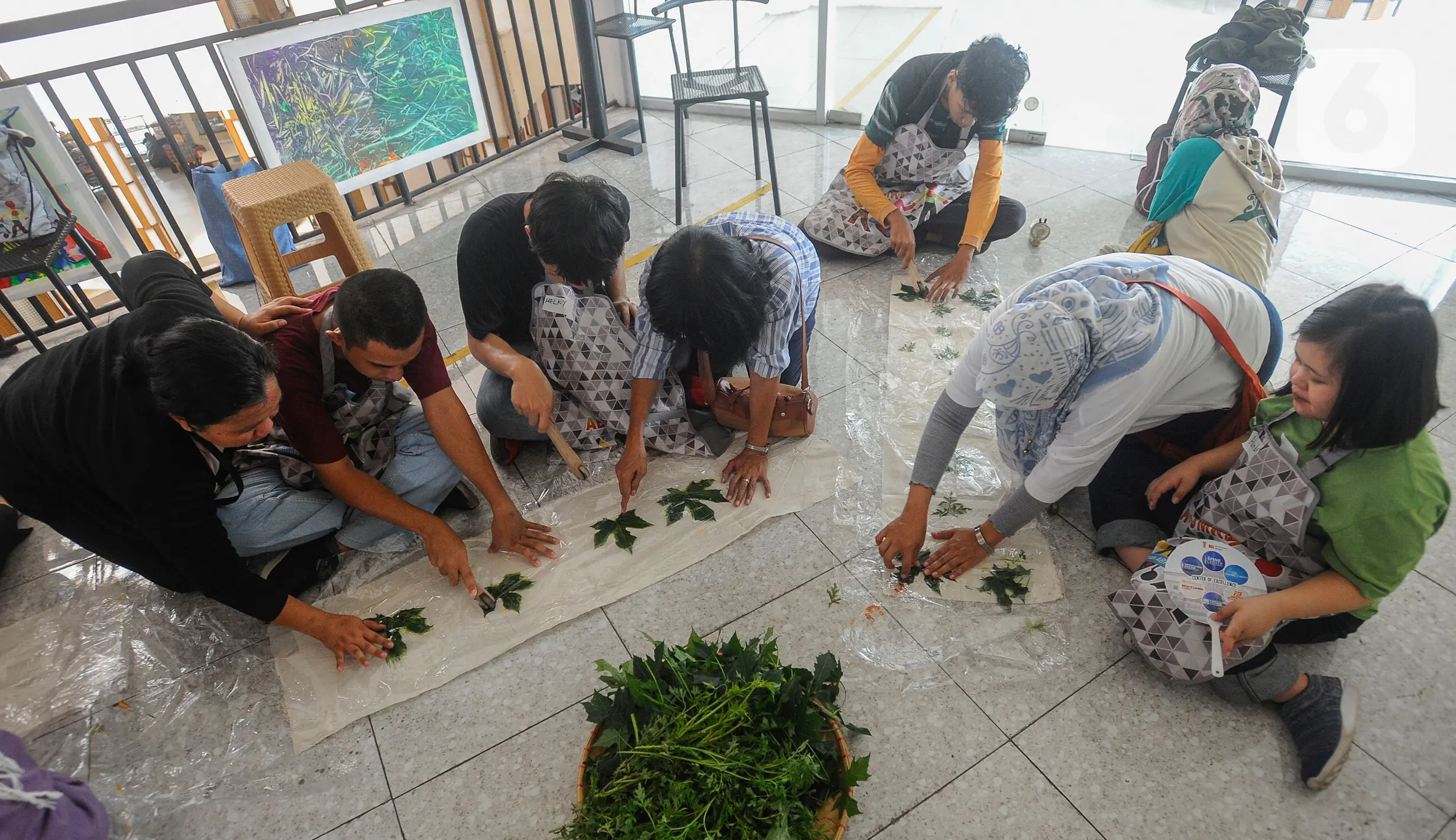 Melihat Semangat Anak Berkebutuhan Khusus Ikuti Pelatihan Ecoprint ...