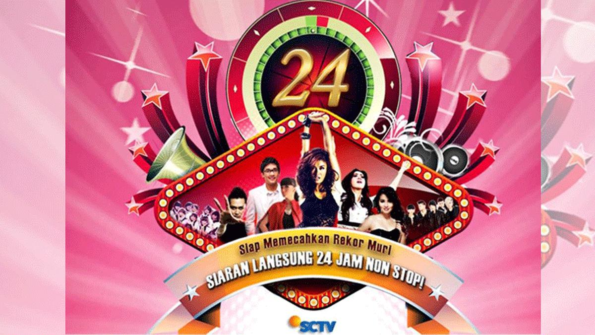 Tanggal 24 di HUT 24, SCTV Live 24 Jam Nonstop - ShowBiz Liputan6.com