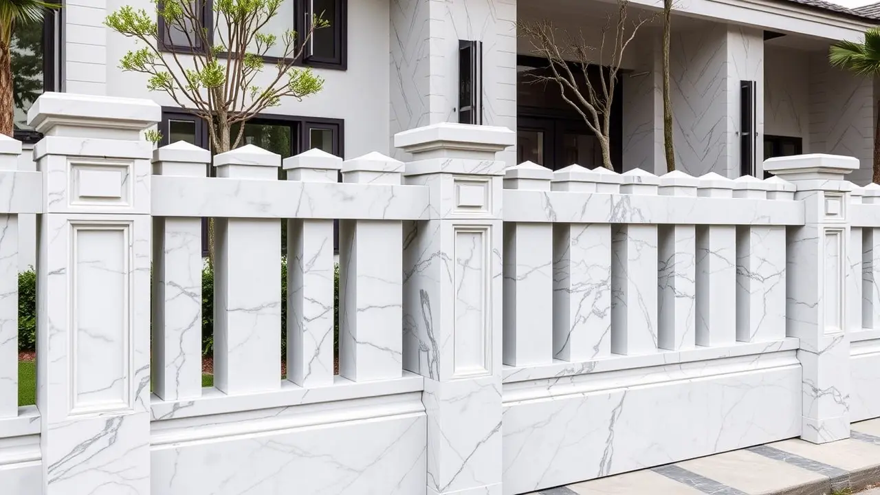 7 Model Pagar Rumah Minimalis Batu Alam yang Elegan dan Tahan Lama ...