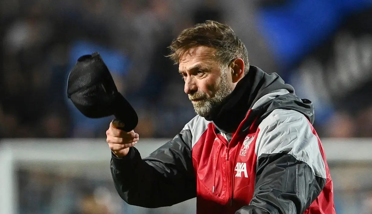 Foto: Jurgen Klopp Angkat Topi untuk Atalanta, Liverpool Tersingkir ...