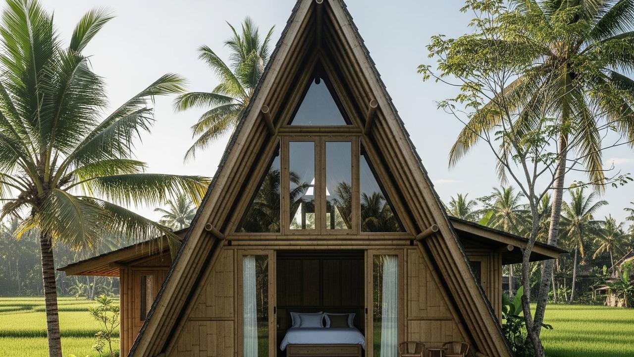10 Inspirasi Model Rumah Sederhana dari Bambu yang Asri, Tawarkan ...