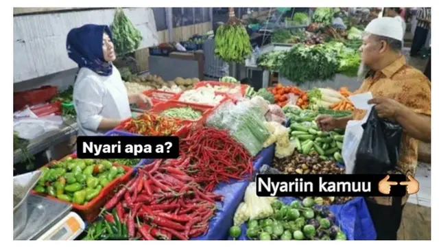 6 Meme Tanya Jawab di Pasar Ini Kelewat Absurd, Bikin Ngakak - Hot ...