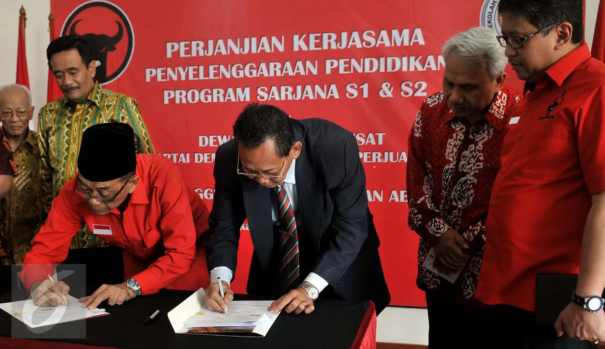 PDIP Gandeng STIPAN Untuk Didik Kader - Foto Liputan6.com