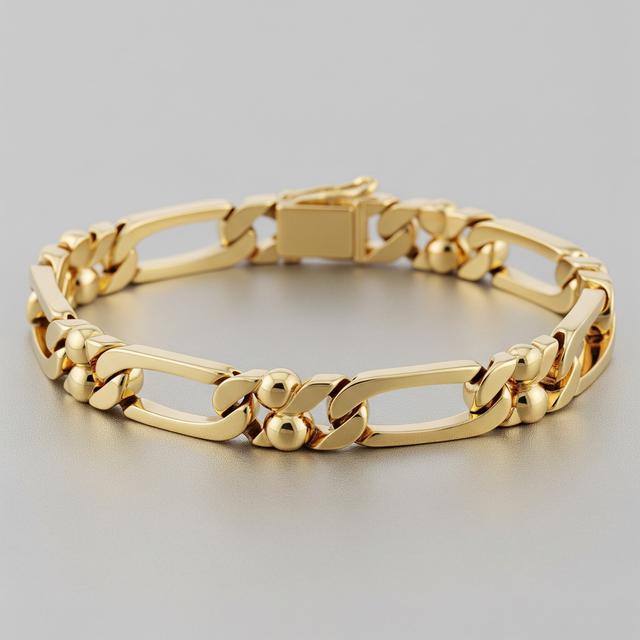 9 Model Gelang Emas Rantai Model Figaro Chain Kekinian, Perpaduan ...