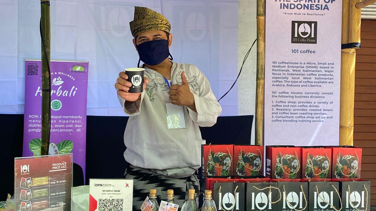 Geliat 101 Coffee House Kembangkan Kopi Liberika dari Kalbar