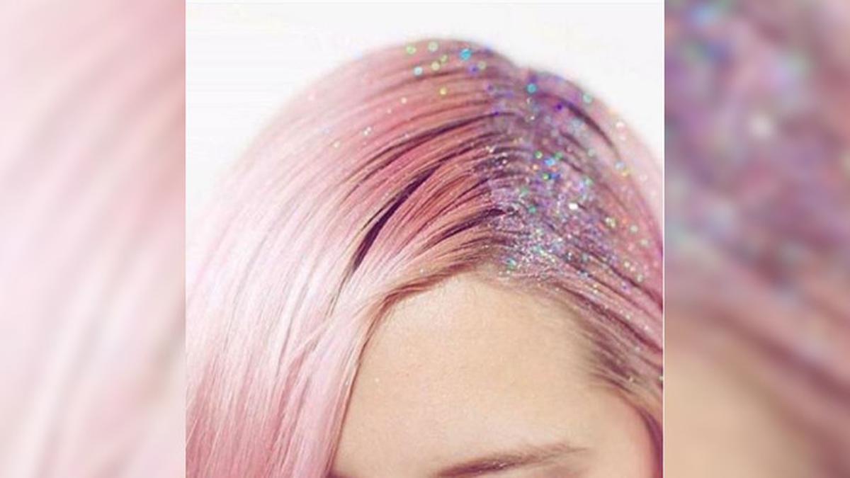 Tren Rambut Glitter untuk Anda yang Tak Ingin Repot