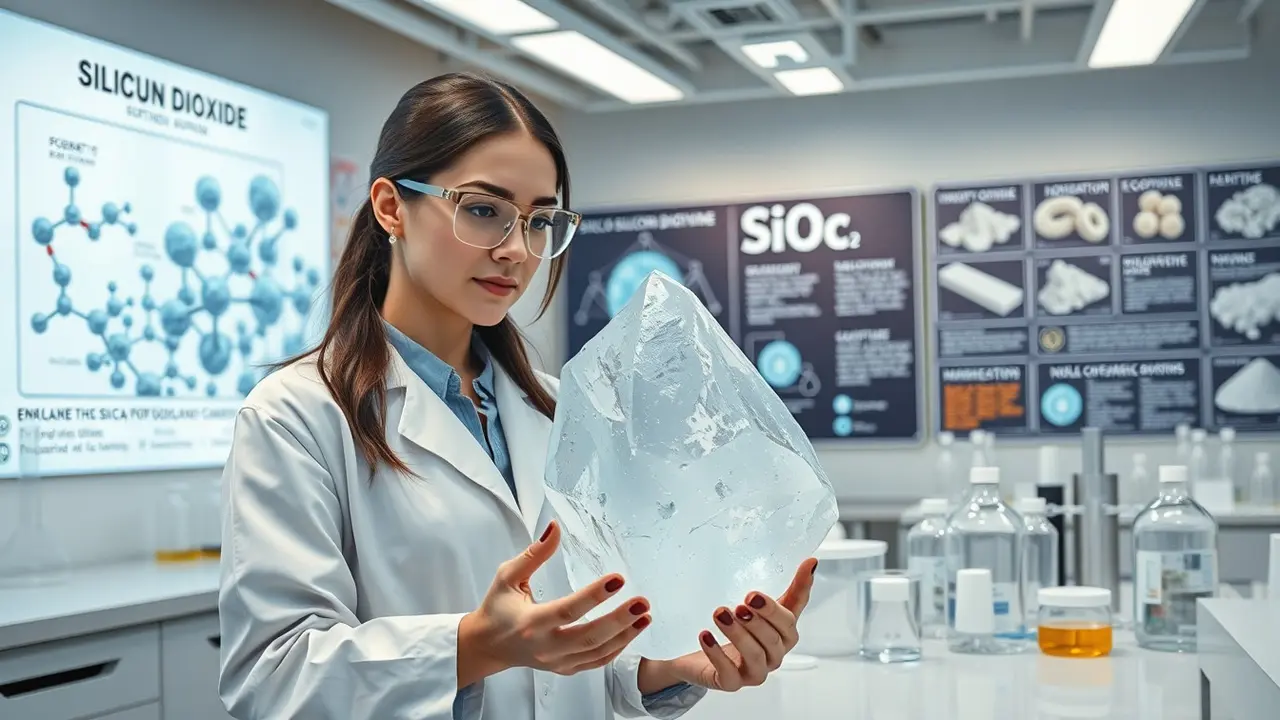 SiO2 Adalah Senyawa Kimia Penting: Pengertian, Sifat, dan Aplikasi ...