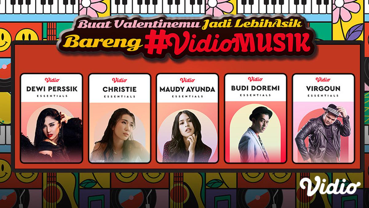 Streaming Musik Terbaik di Vidio untuk Rayakan Valentine, Ada Lagu Pop ...