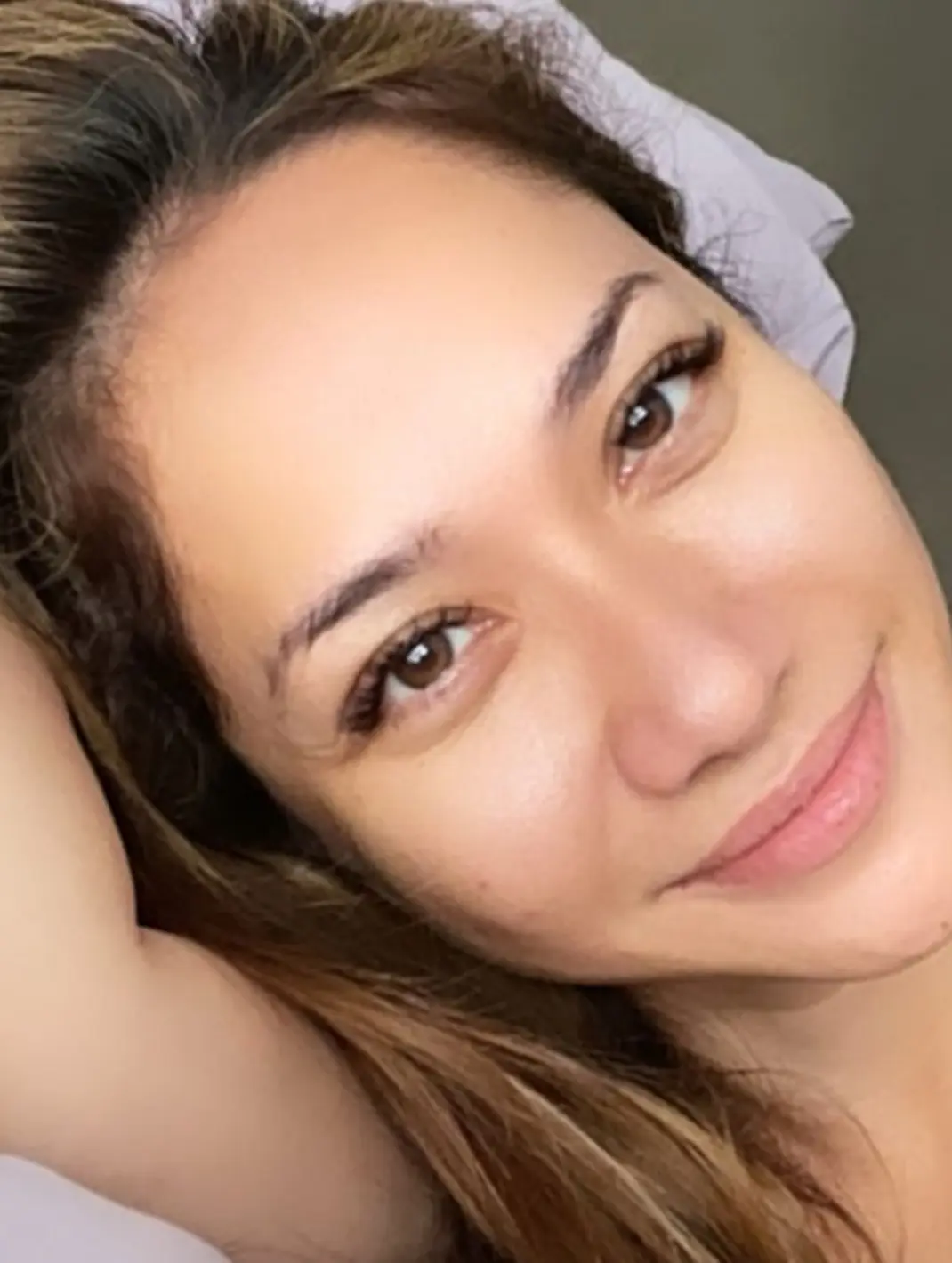 Potret Muka Bantal Bunga Citra Lestari Usai Bangun Tidur, Curi ...