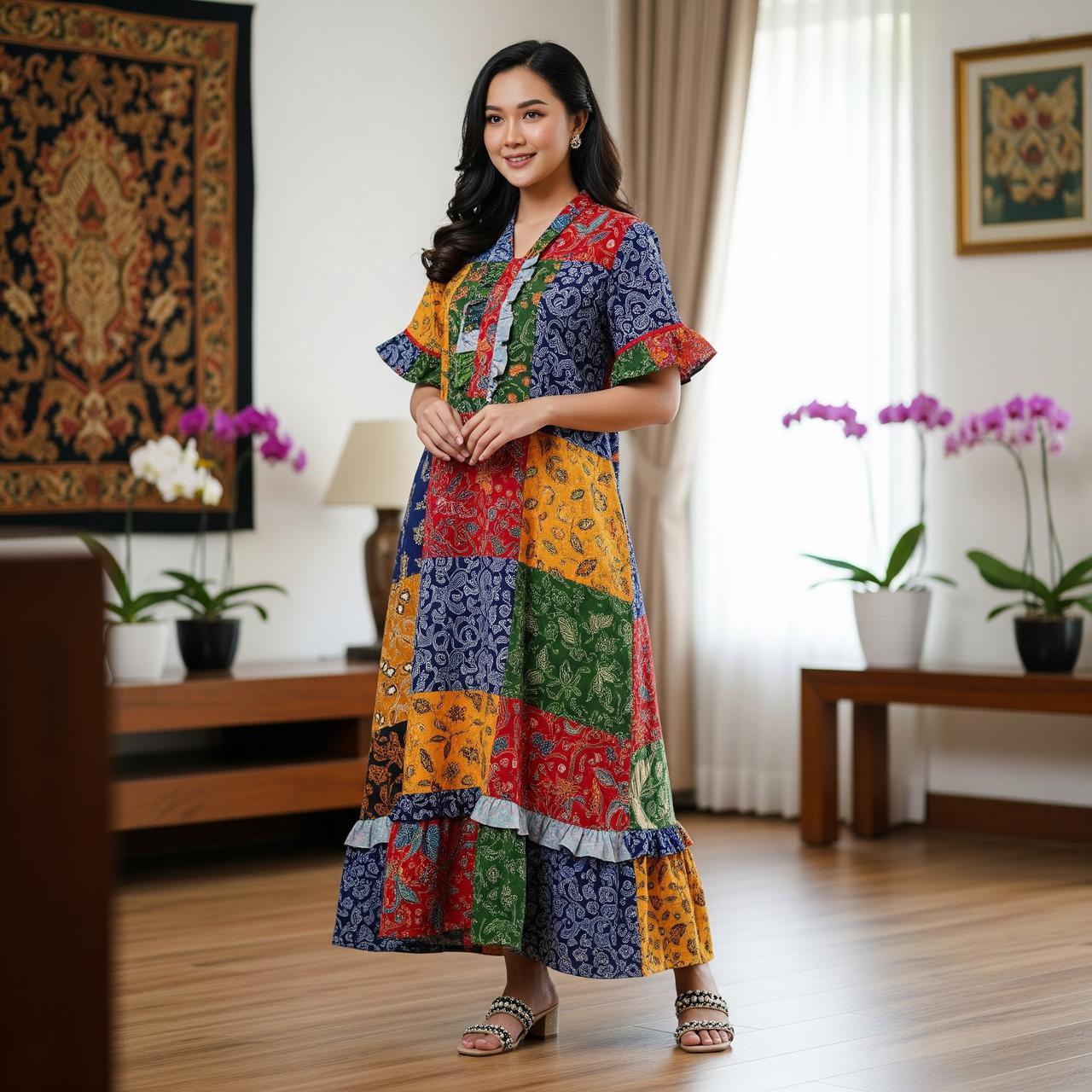 7 Model Daster dari Kain Perca yang Cantik untuk Tampilan Santai di Rumah