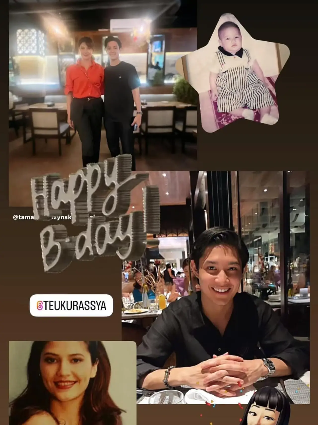 Rayakan Ultah Teuku Rassya, Tamara Bleszynski Unggah Foto Lawas hingga ...