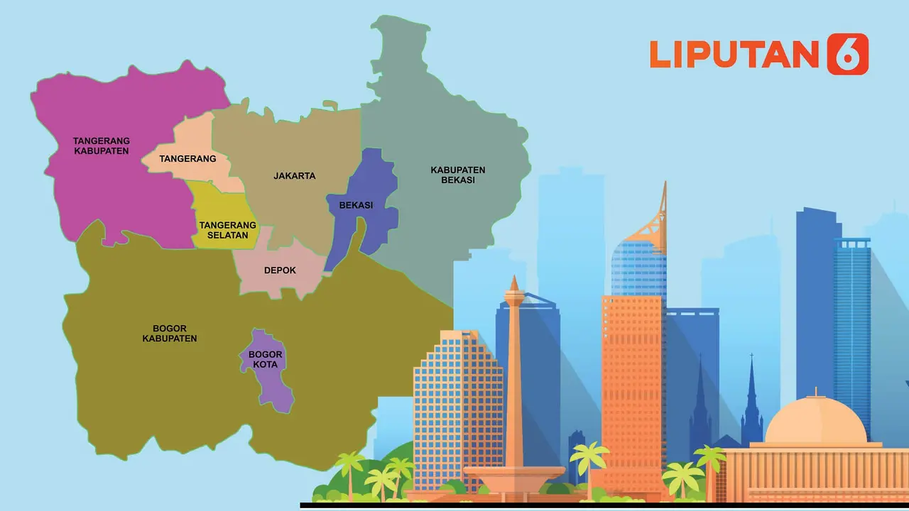 Infografis RUU Daerah Khusus Jakarta Atur Perluasan Kawasan Aglomerasi ...