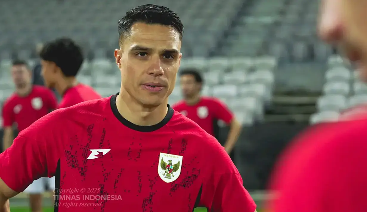 Foto: Wajah-Wajah Baru Penggawa Timnas Indonesia dalam Latihan Perdana Jelang Lawan Australia ...