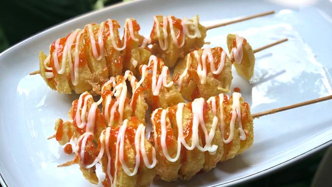 Resep Kentang Tornado atau Potato Spiral Renyah - Food Fimela.com