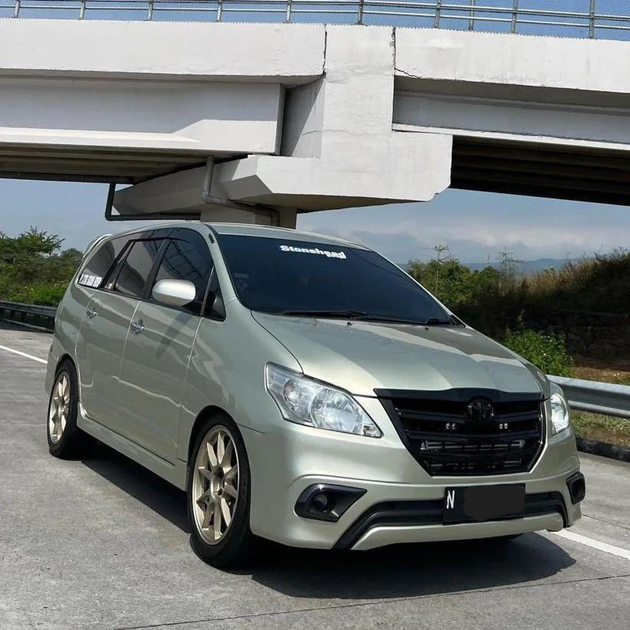 10 Potret Modifikasi Innova Diesel Khas Cumi Darat, MPV Enak Buat Ngebut