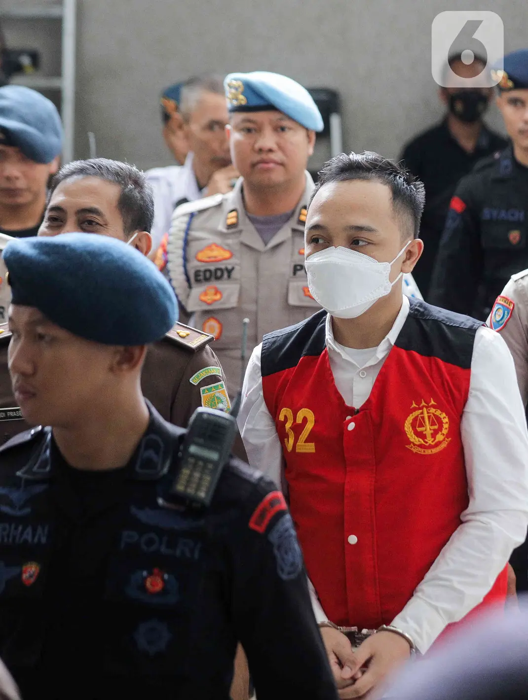 Ekspresi Ricky Rizal Jalani Sidang Vonis Kasus Pembunuhan Brigadir J