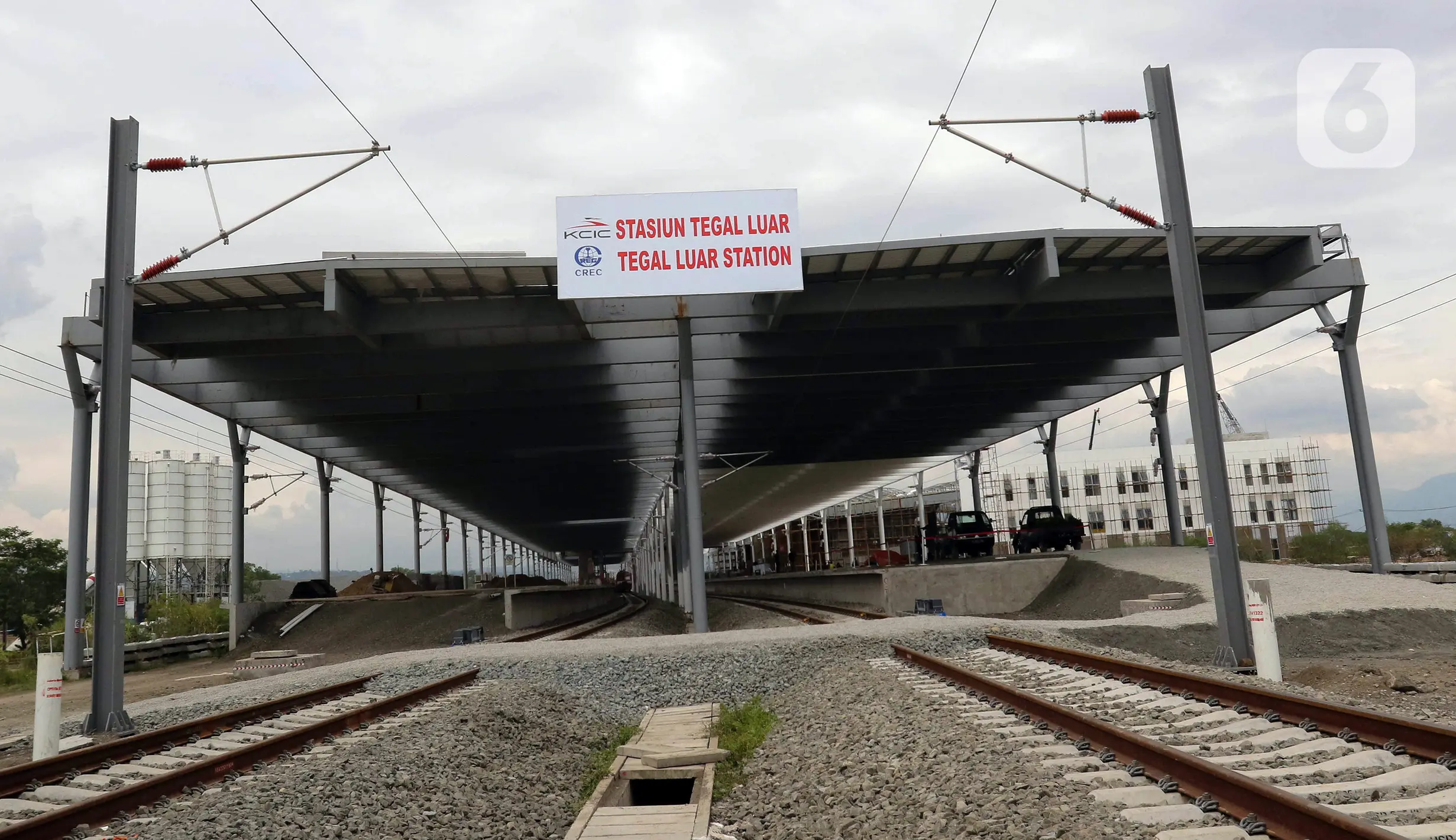 Melihat Lebih Dekat Stasiun Kereta Cepat Jakarta-Bandung di Tegalluar ...