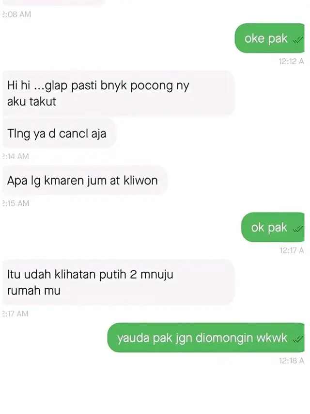 8 Chat Driver Ojol dan Calon Penumpang Ini Penuh Drama, Kocak Banget ...