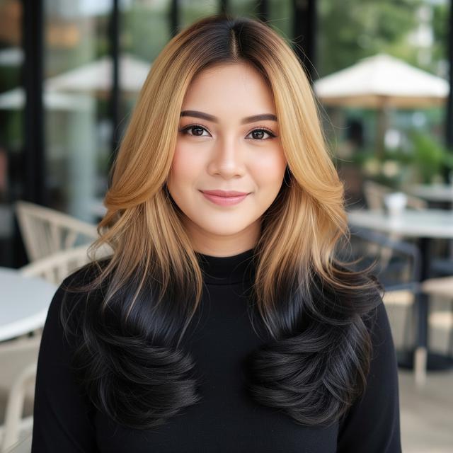 9 Model Rambut Pirang Highlight untuk Rambut Hitam, Ciptakan Tampilan ...